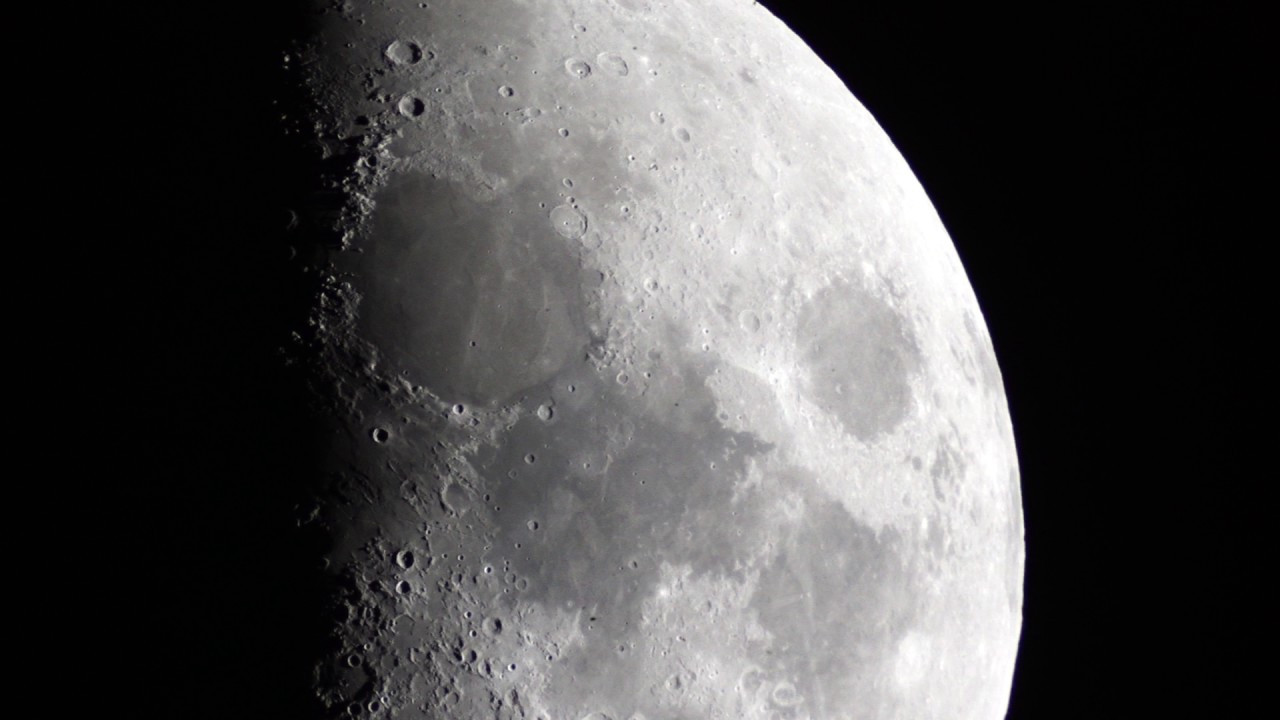 Moon Fly By - YouTube