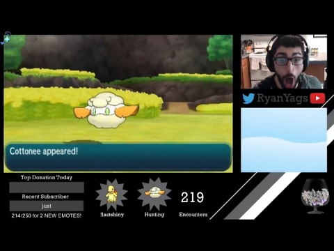 Shiny Cottonee via SOS in Pokemon Sun and Moon - YouTube