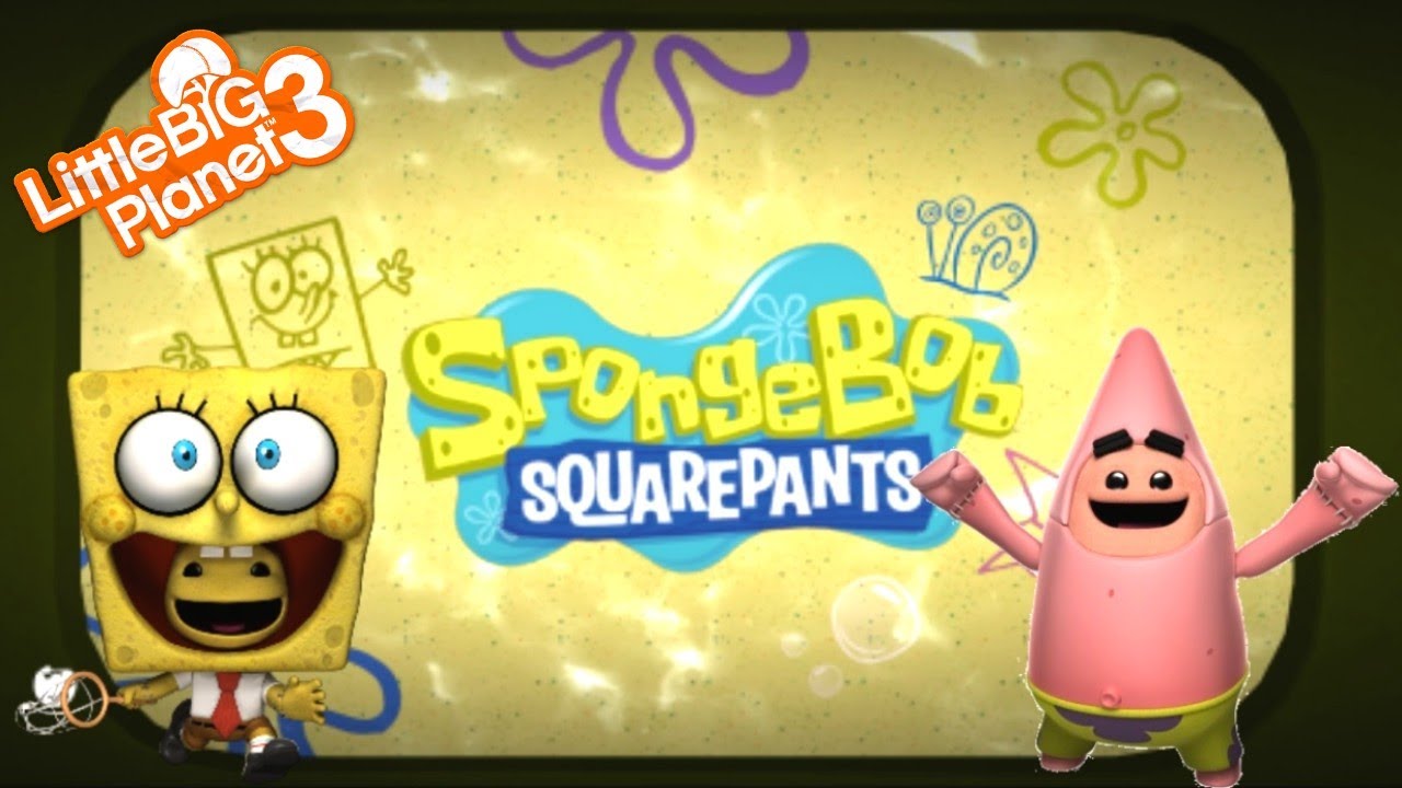 SpongeBob Square-Pants Introduction - LittleBigPlanet 3 - YouTube