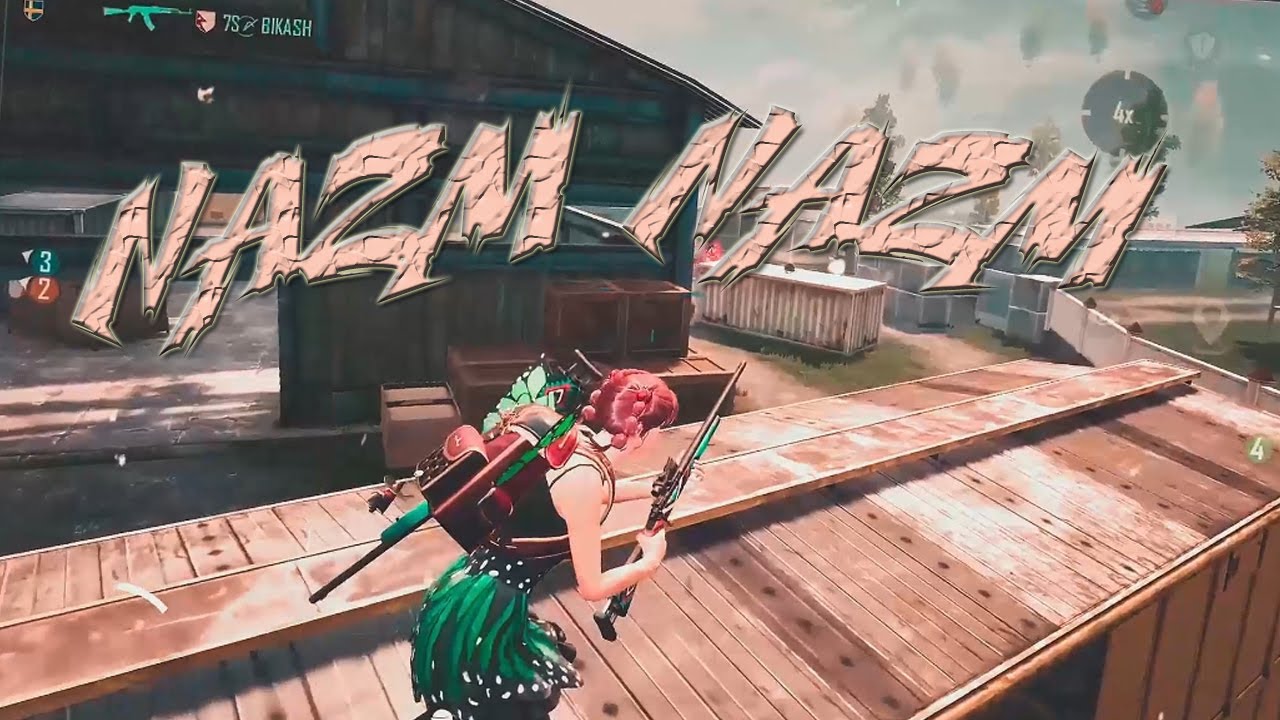 Nazm Nazm 🥀💔 - A PUBG Montage || Bgmi Montage Lofi Reverb - YouTube