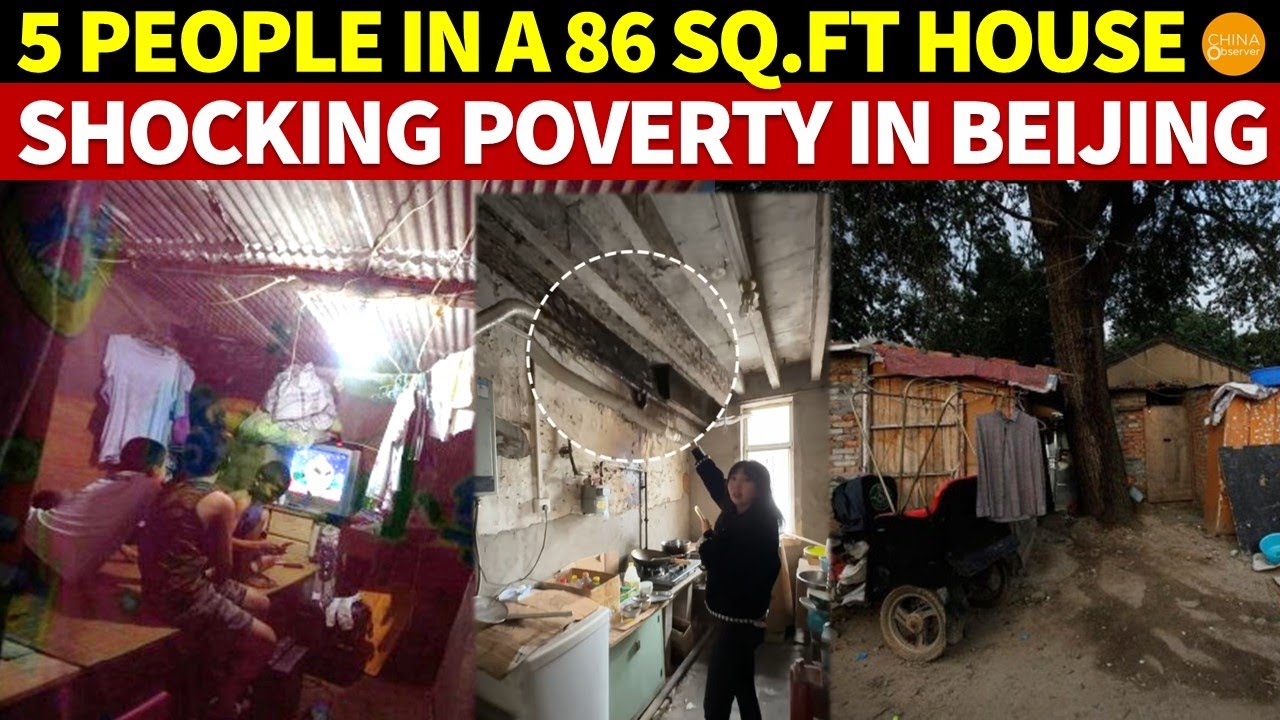 5 People in a 86 Sq. Ft. House: Shocking Poverty in Beijing, No Home ...