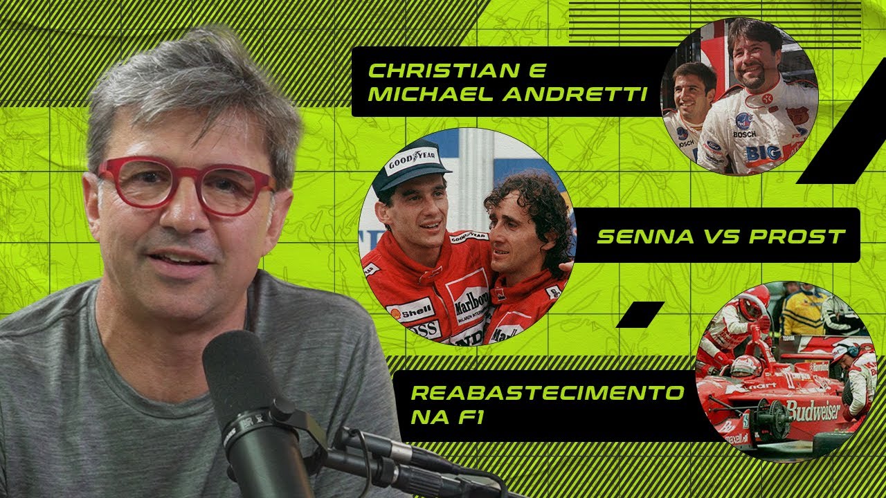 Reabastecimento na F1, pior companheiro, Senna vs Prost | CHRISTIAN ...