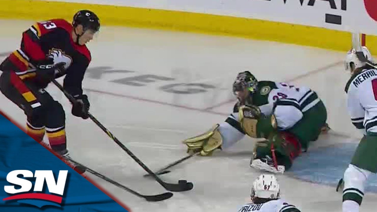 Flames' Adam Ruzicka Makes Nifty Move, Blake Coleman Converts On The ...