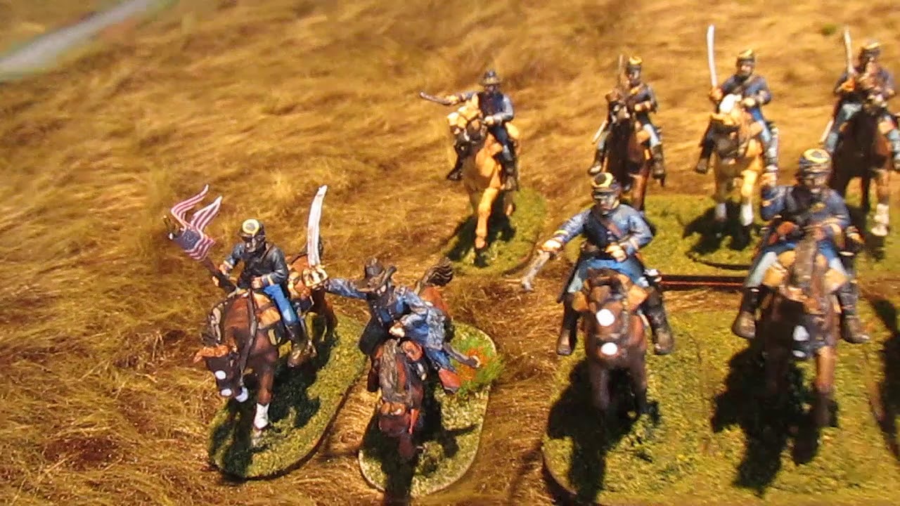 Perry ACW Cavalry for Sharp Practice - YouTube