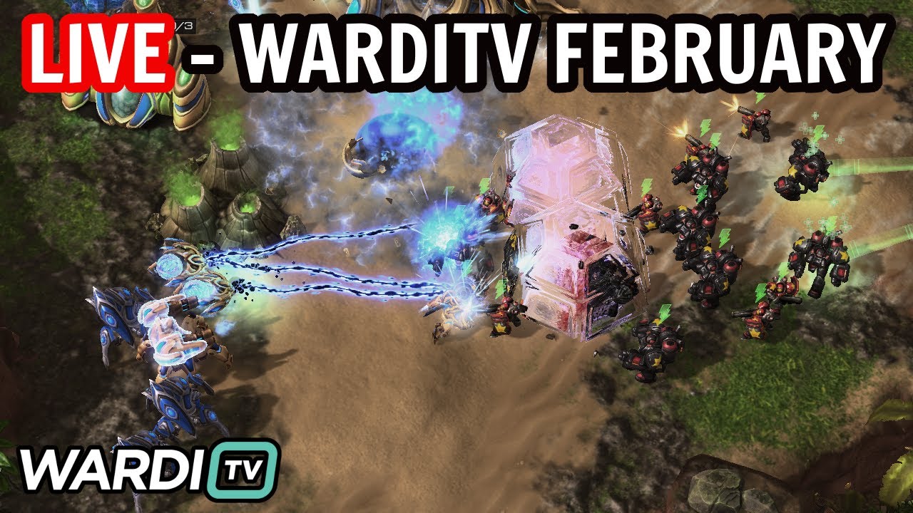 LIVE : WARDITV FEBRUARY PLAYOFFS - HERO SHOWTIME SHIN & MORE [StarCraft ...