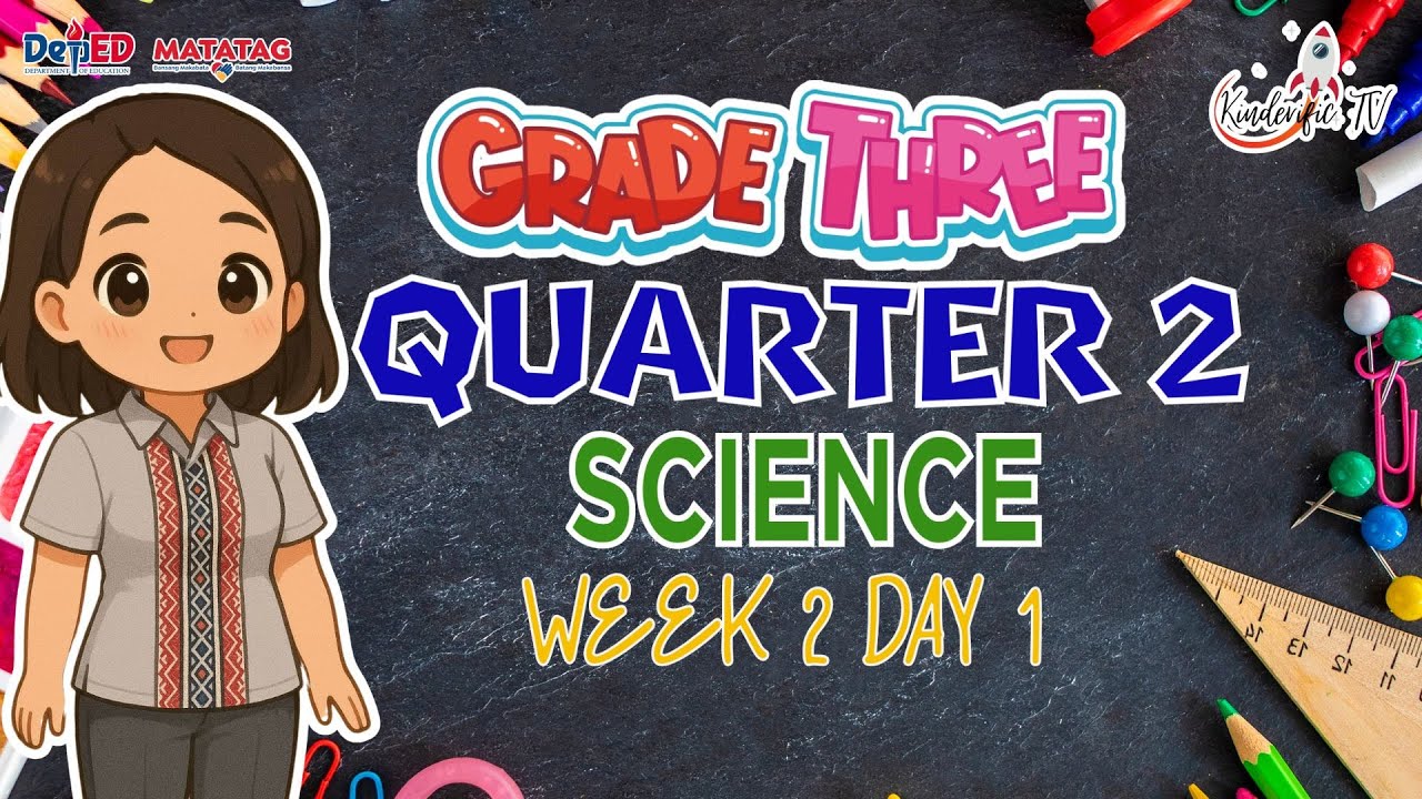 GRADE 3 SCIENCE Q2 W2 D1 to D4 - YouTube