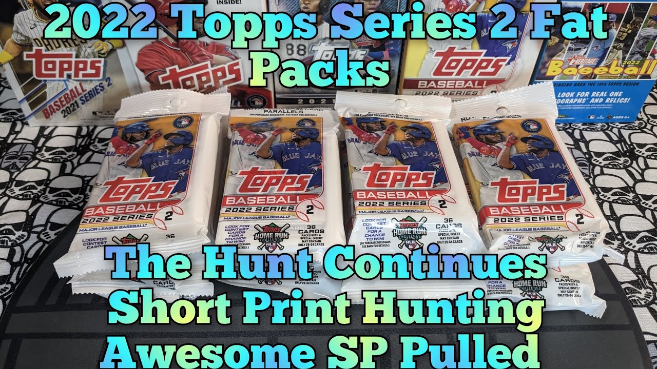2022 Topps Series 2 Fat Packs The Hunt Continues Short Print Hunting SP ...