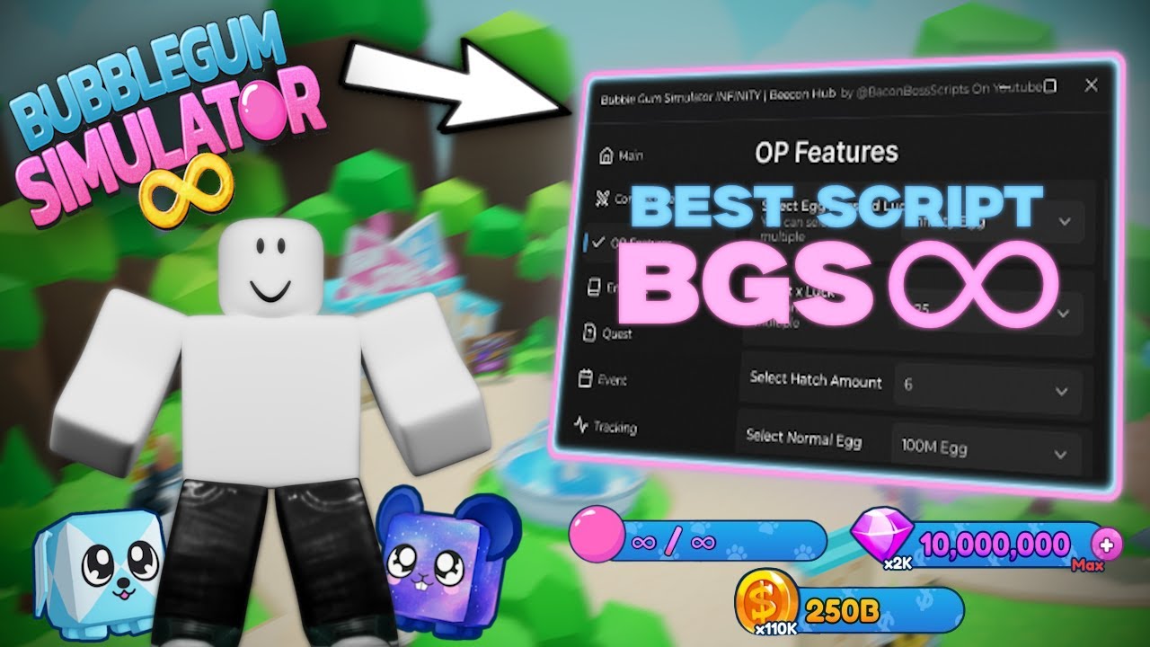 [FREE] The BEST Bubble Gum Simulator Infinity Script (Boost Luck, Auto ...