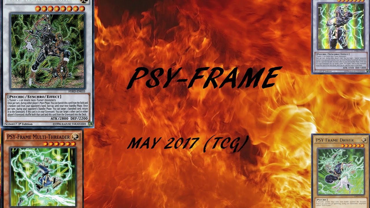 YUGIOH! BEST PSY - FRAME DECK (MAY 2017) DUELS & DECK PROFILES - YouTube