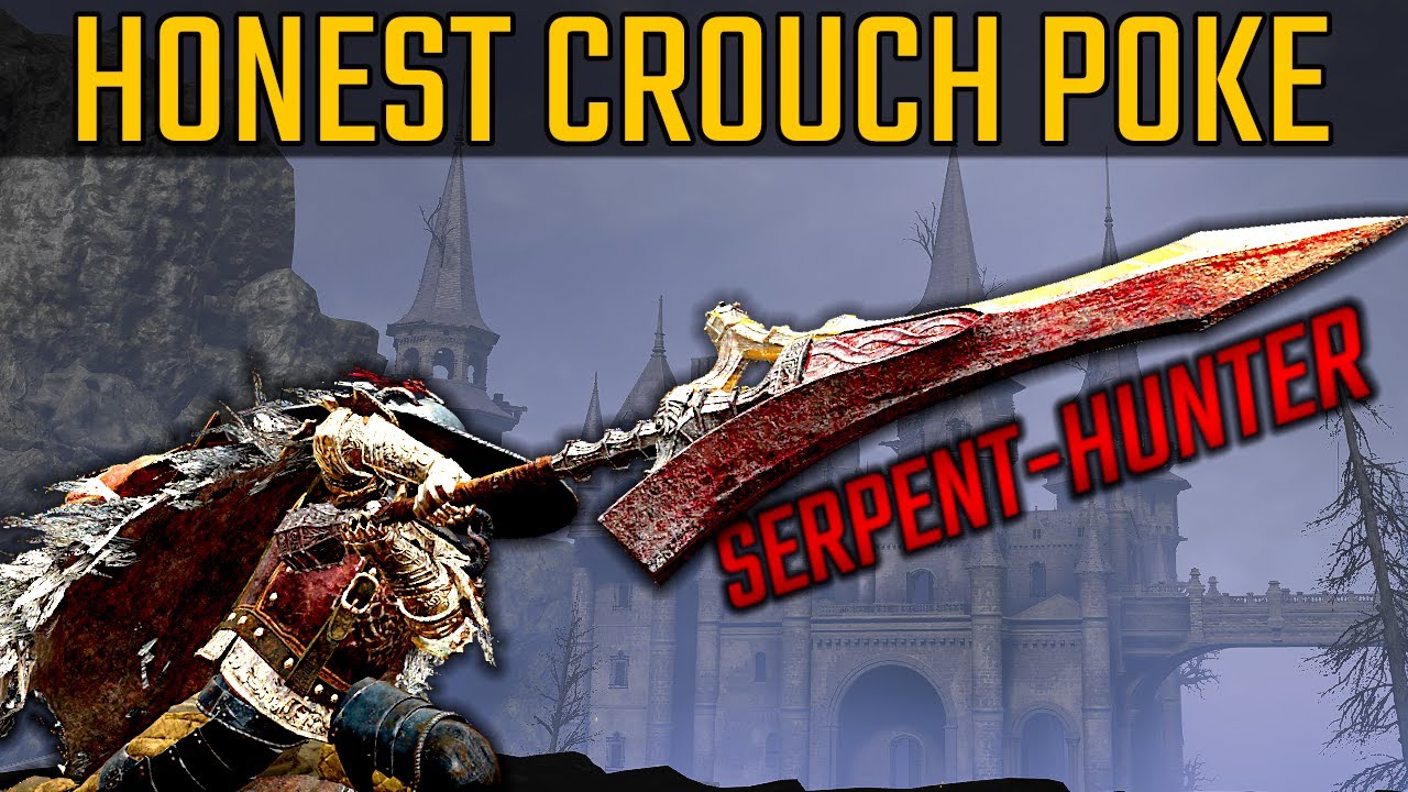 Honest Crouch Pokes with Serpent-Hunter | Elden Ring PvP - YouTube