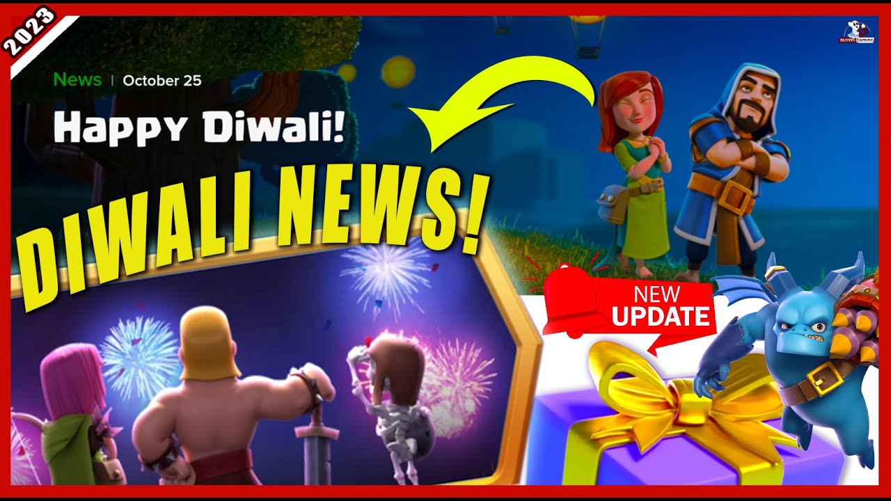 Diwali 2023 COC New Update | India Special Update and Events Coming in ...