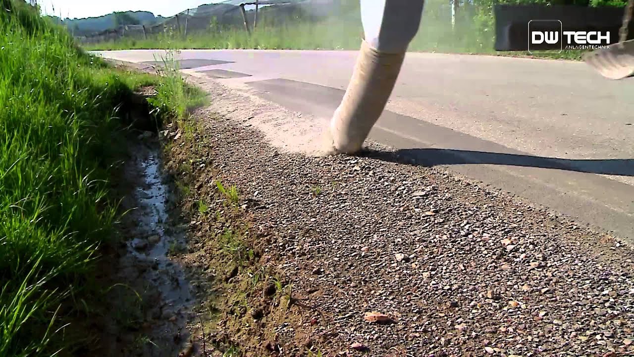 Bankettbau, Bankettfertigung, Bankettsanierung von DW TECH - Full - YouTube