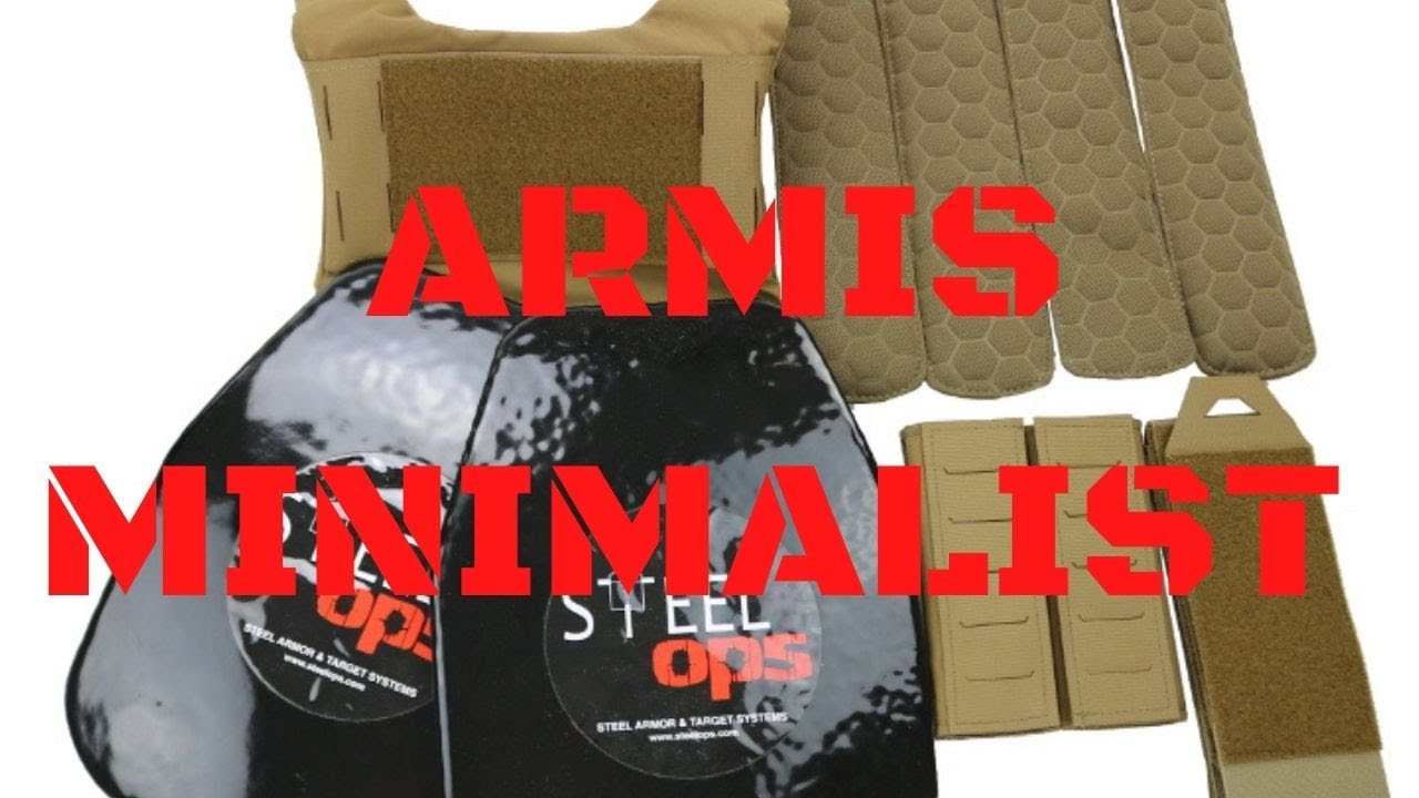 ARMIS Minimalist Plate Carrier - Steel Ops - Beez Combat Systems - YouTube