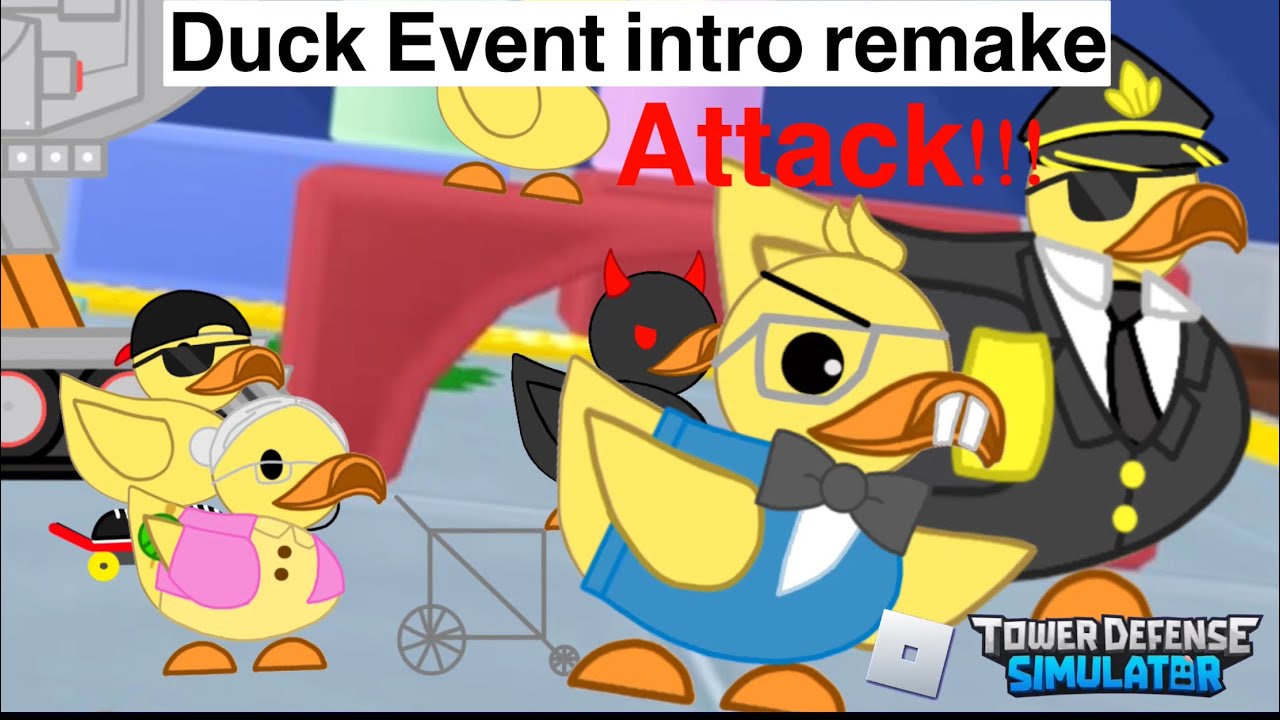 The Duck Event 2025 intro remake (Roblox Tower Defense Simulator) - YouTube
