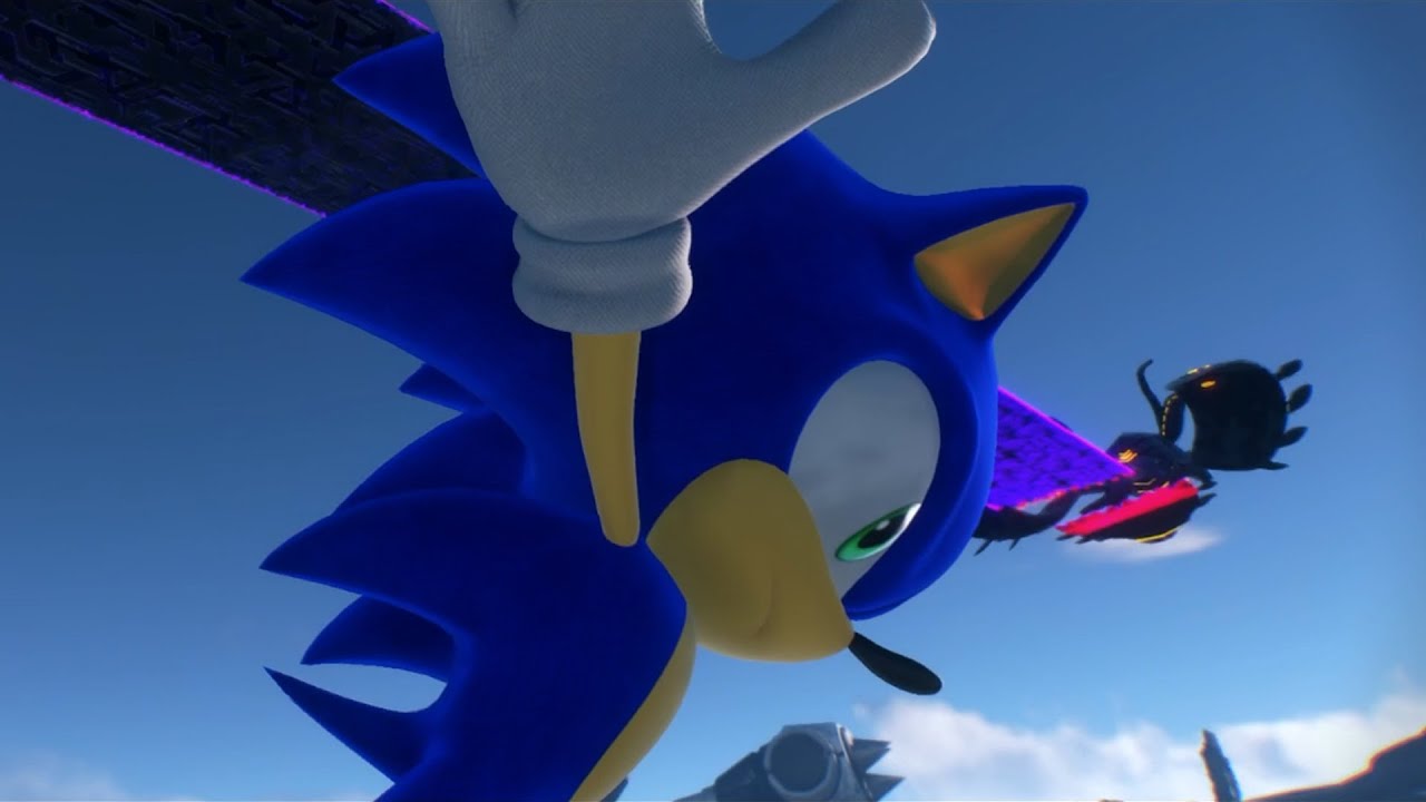 Overpowered Sonic VS Knight Chase In Sonic Frontiers - YouTube