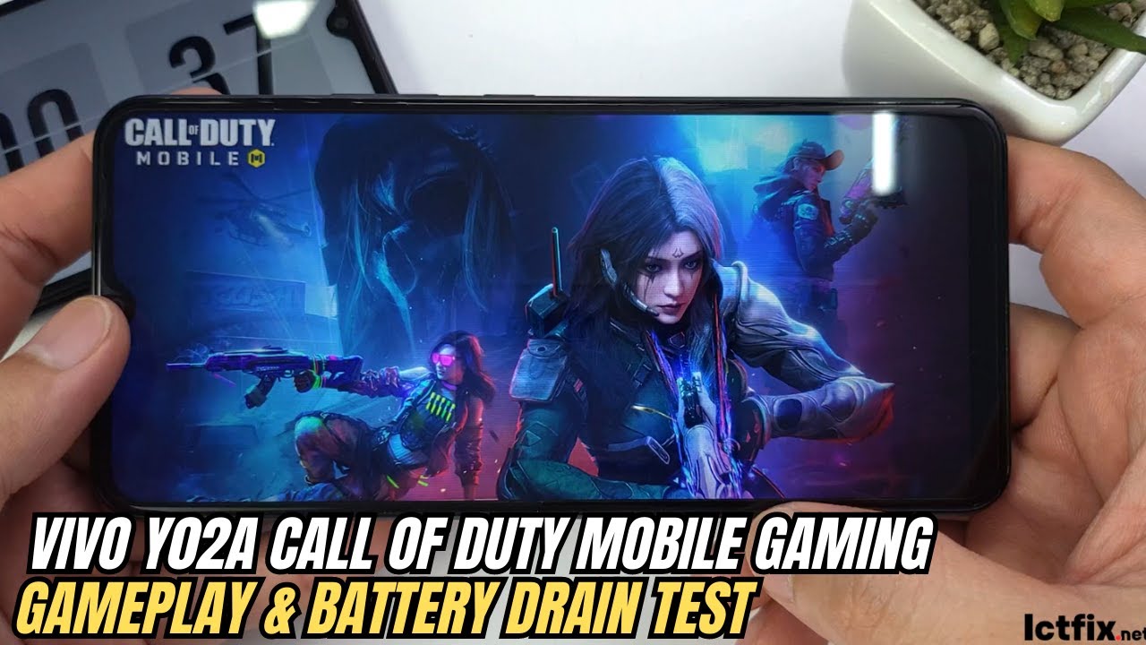 Vivo Y02A Call of Duty Mobile Gaming test | Helio P35, 3GB RAM - YouTube