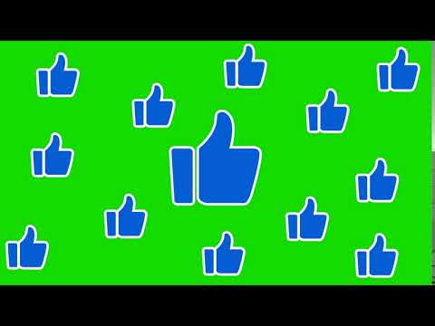 Animation Like - Green Screen