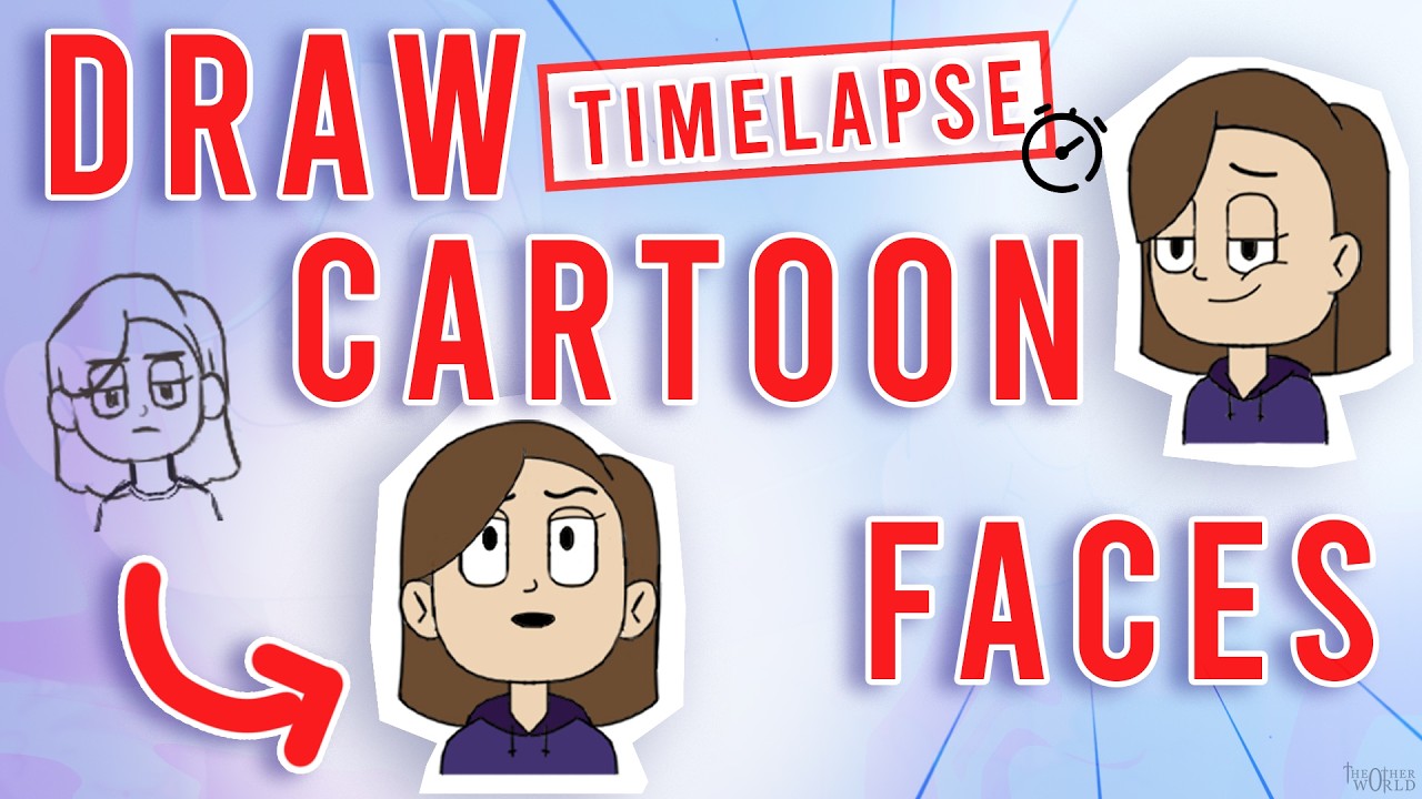 Drawing an EXPRESSIONS'S BOARD of a cartoon character | Character ...