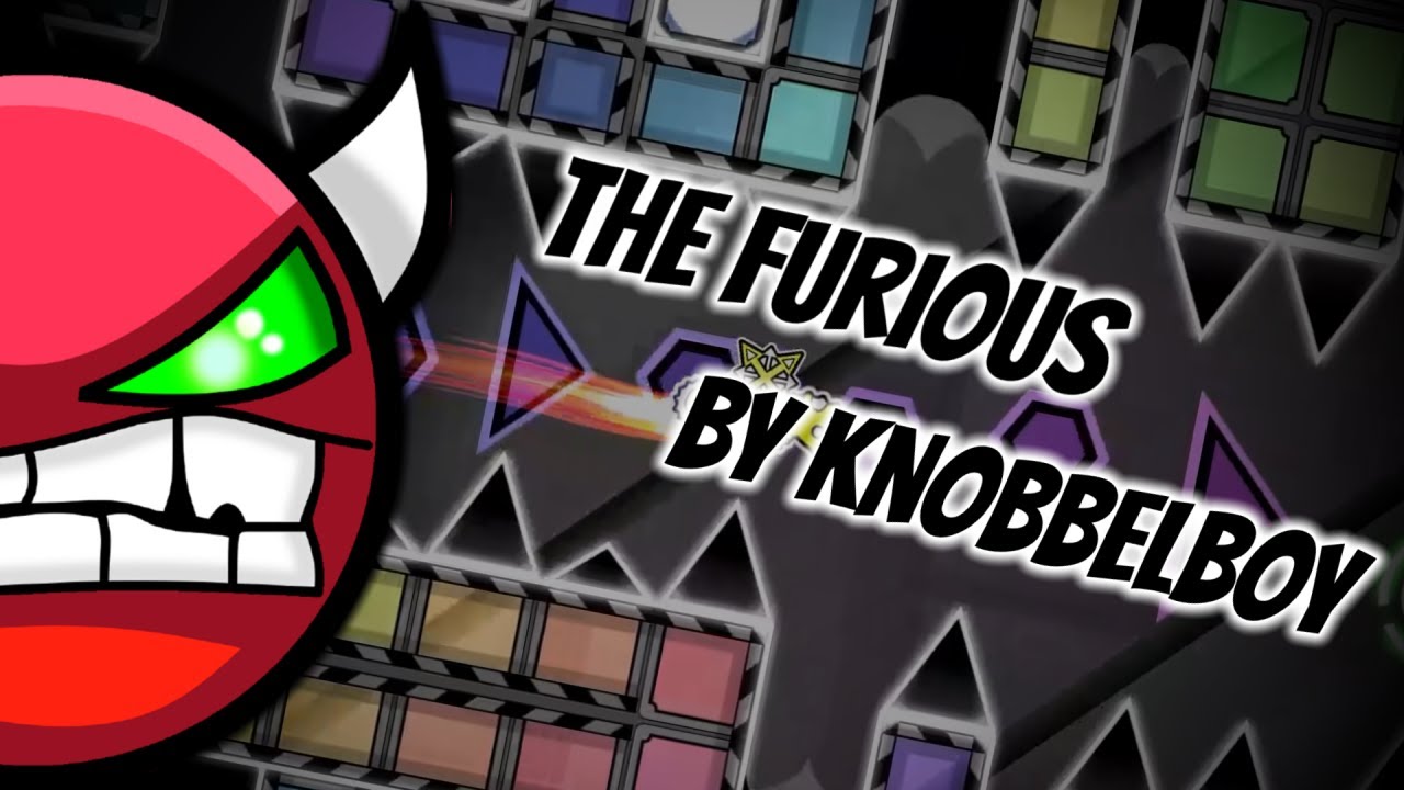 "The Furious" (Hard Demon) by Knobbelboy | Geometry Dash 2.2 - YouTube