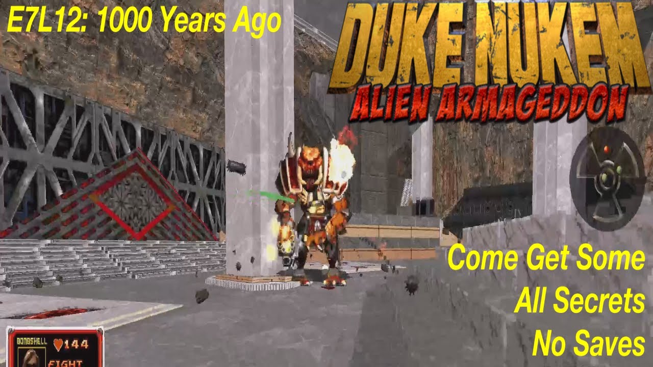 Duke Nukem: Alien Armageddon | Come Get Some, 100% | E7L12: 1000 Years ...