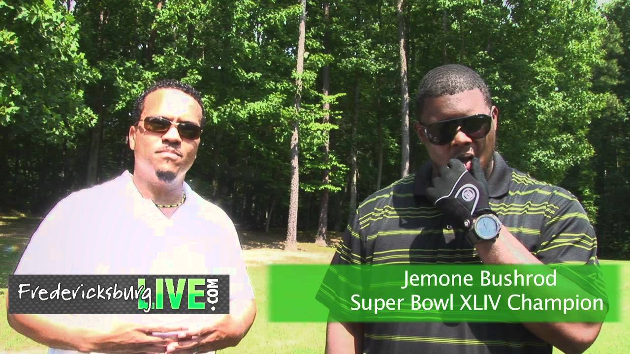 Jermon Bushrod Golf Tournament Full interview - YouTube