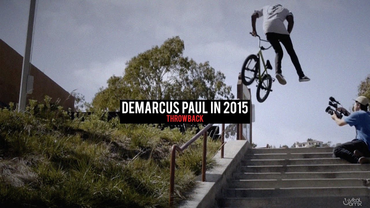 DeMarcus Paul: A Vital BMX Exclusive - YouTube