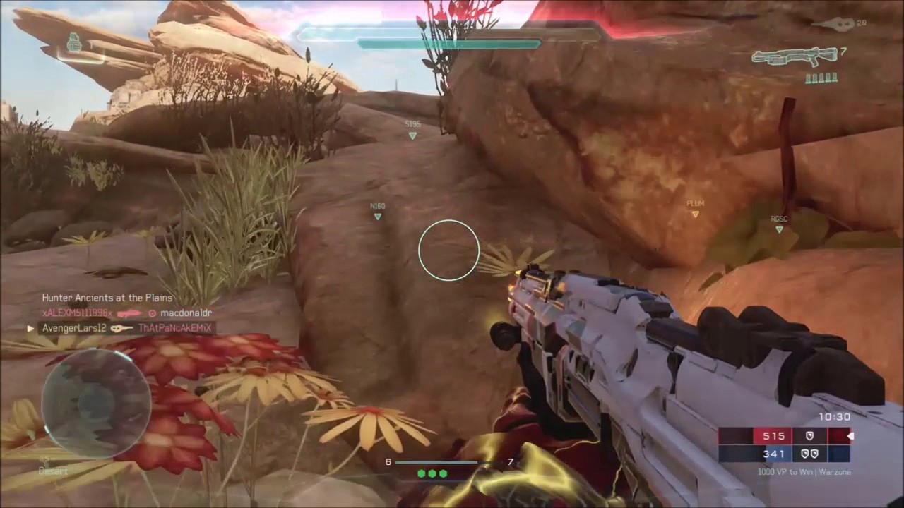 Halo 5 guardians Warzone sprees with Blood of suban, br, blaze of glory ...