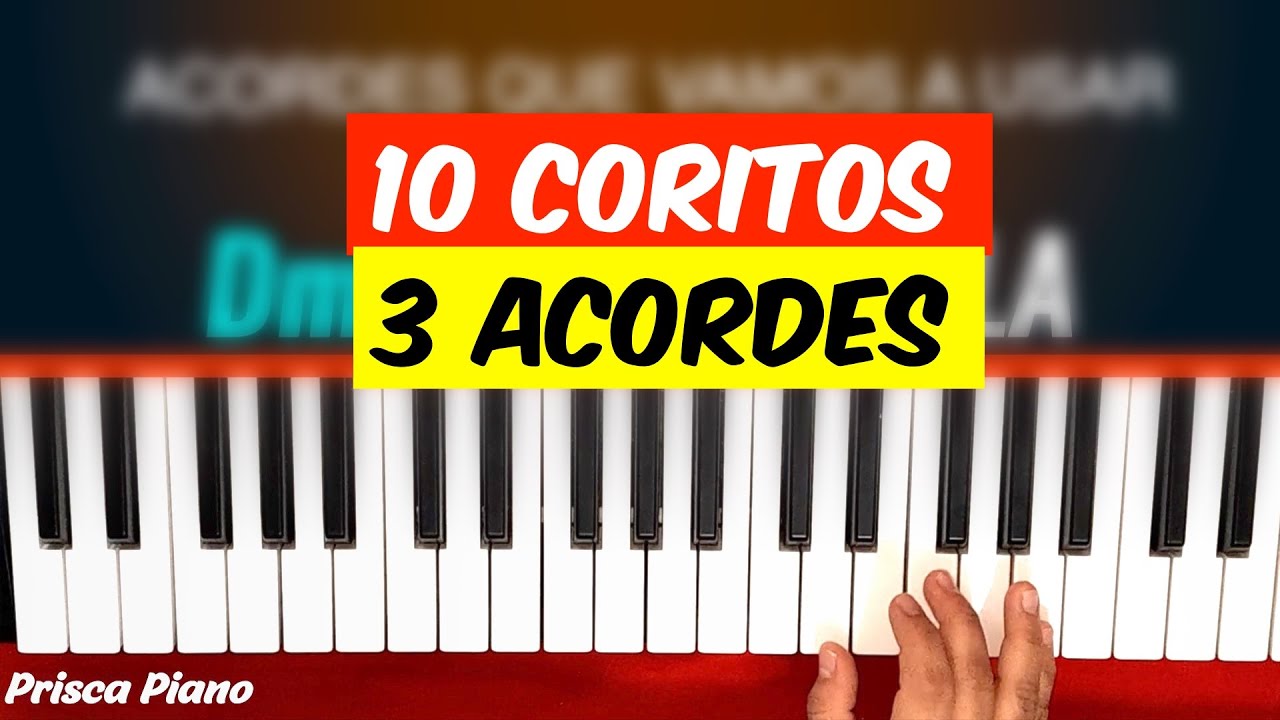 Como Tocar 10 Coritos Cristianos Con Tan Solo 3 Acordes - YouTube