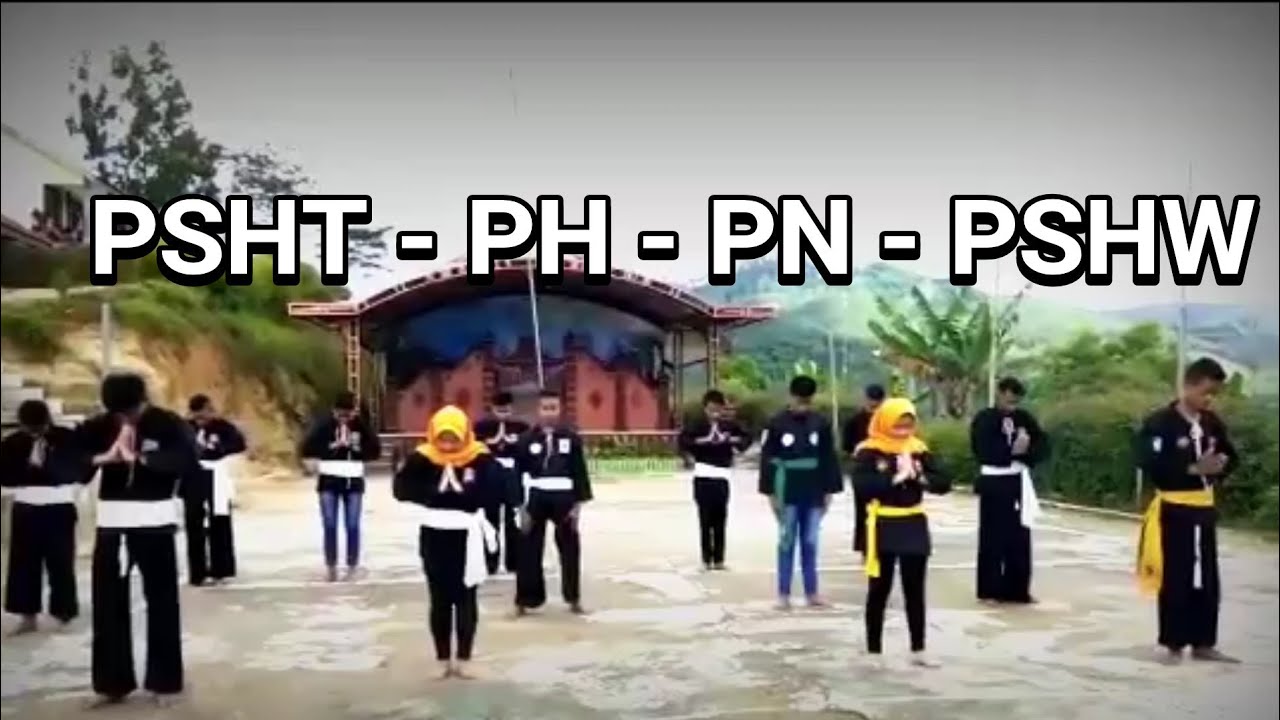 4 Salam Pembukaan Pencak Silat PSHW , PN , PH dan PSHT - YouTube