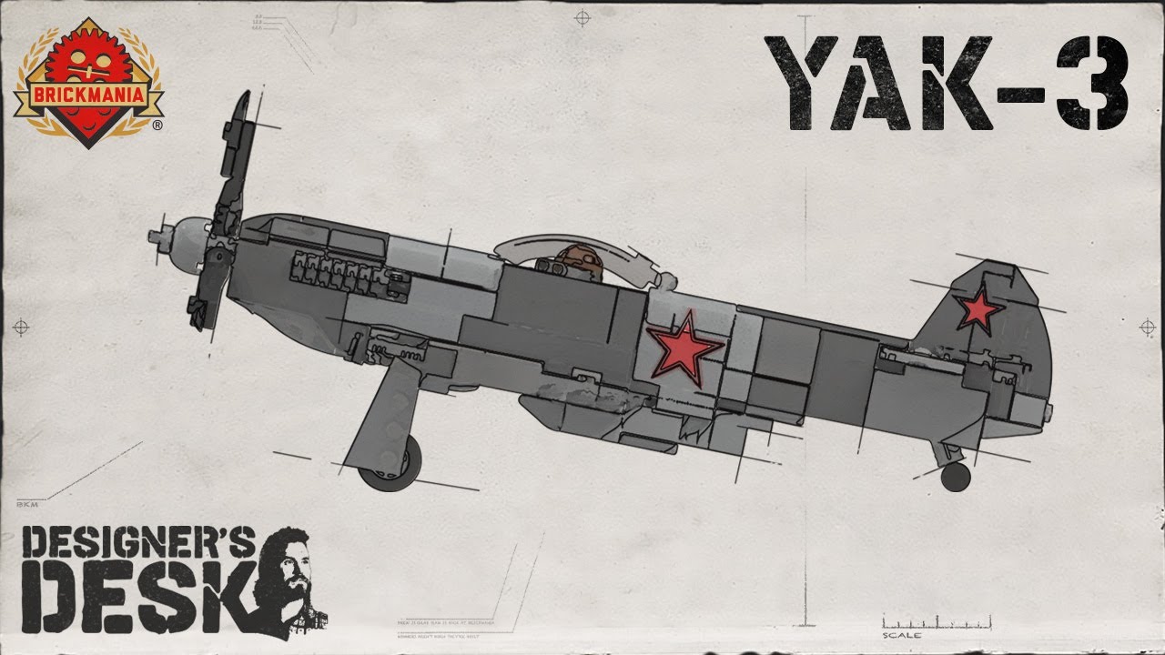 Yak-3 - World War II Fighter Aircraft - Custom Military Lego - At The ...