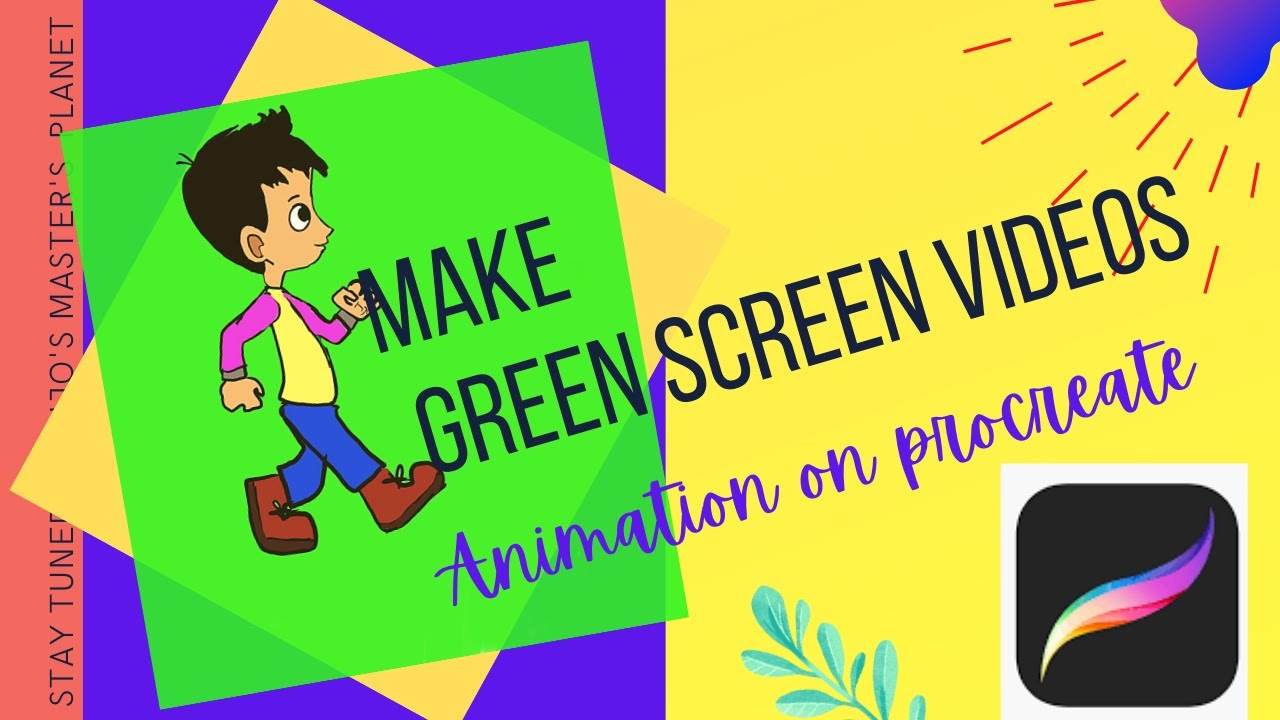 Making Green screen Animation on Procreate- Chroma Key - YouTube