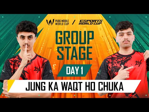 [URDU] 2025 PMWC at EWC Group Stage Day 1 | PUBG MOBILE WORLD CUP at ESPORTS WORLD CUP