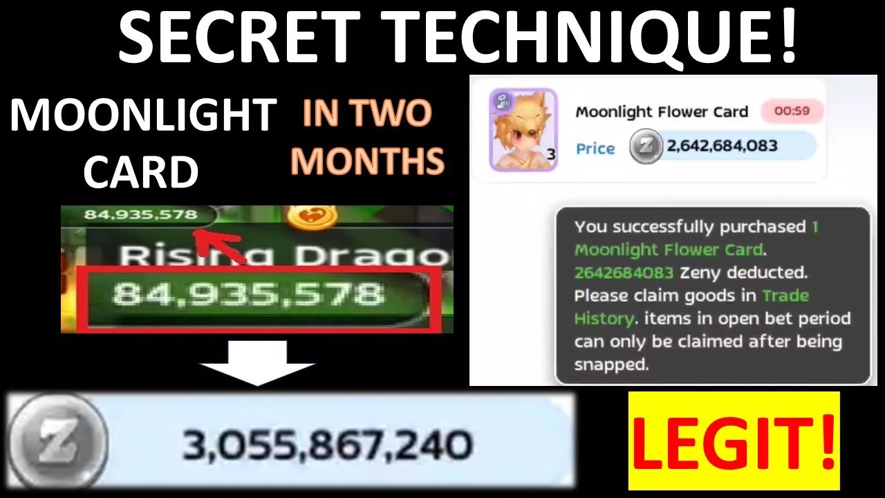 GET YOUR MOONLIGHT FLOWER CARD IN TWO MONTHS - YouTube