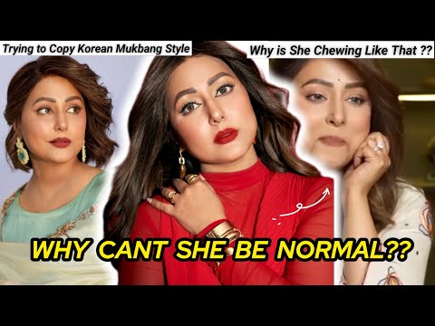 AUDIENCE IRRITATED BY HINA KHAN MUKBANG STYLE ASTRO TALK AD | WHY SHE ALWAYS OVERACT?