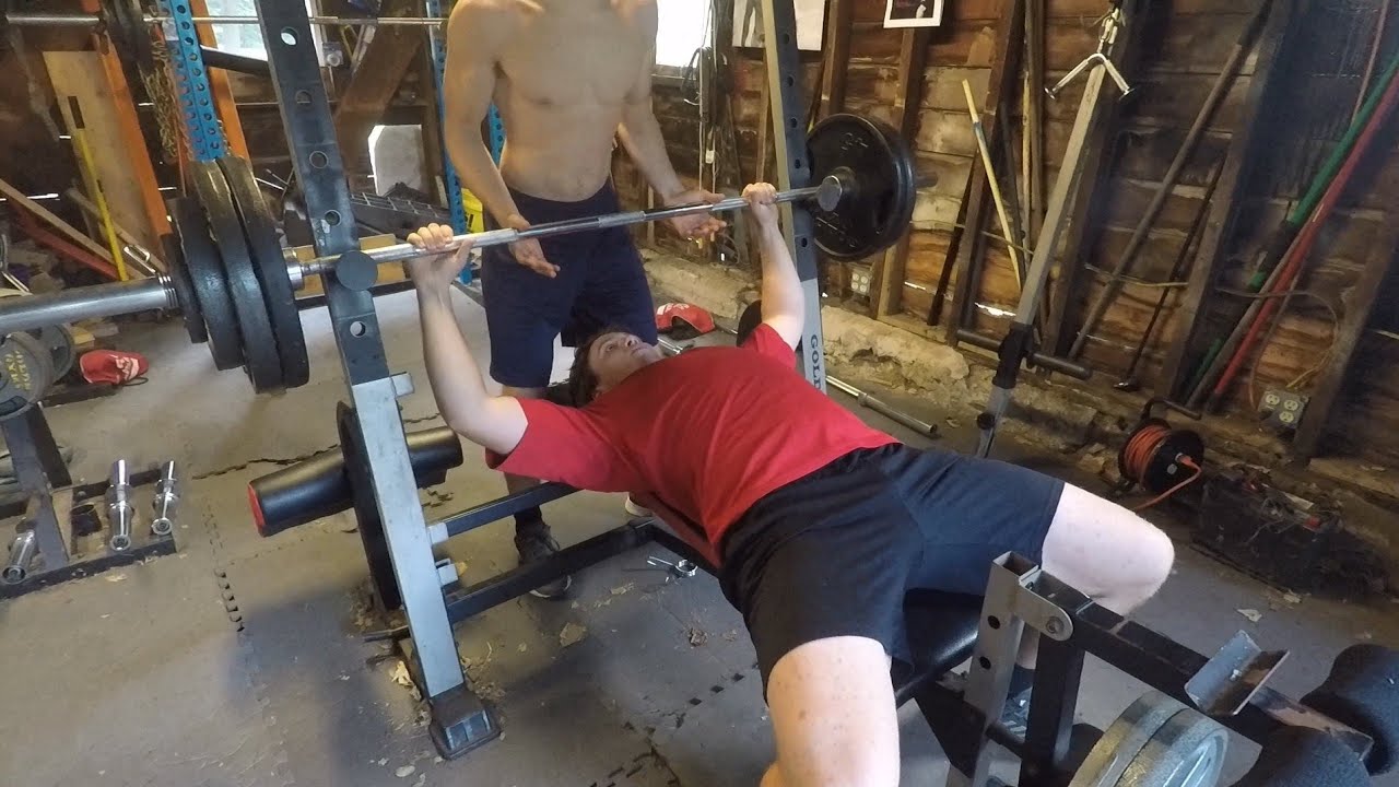 Bench Press 285lbs for one rep max - YouTube