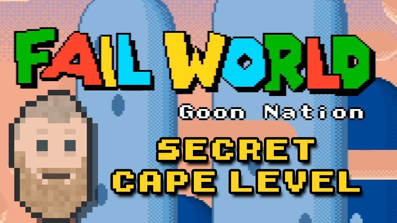 Fail World - Bonus Secret Cape Level! - YouTube