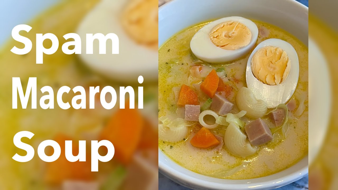 Quick and easy - Spam Macaroni Soup | Luto Ni Diana - YouTube
