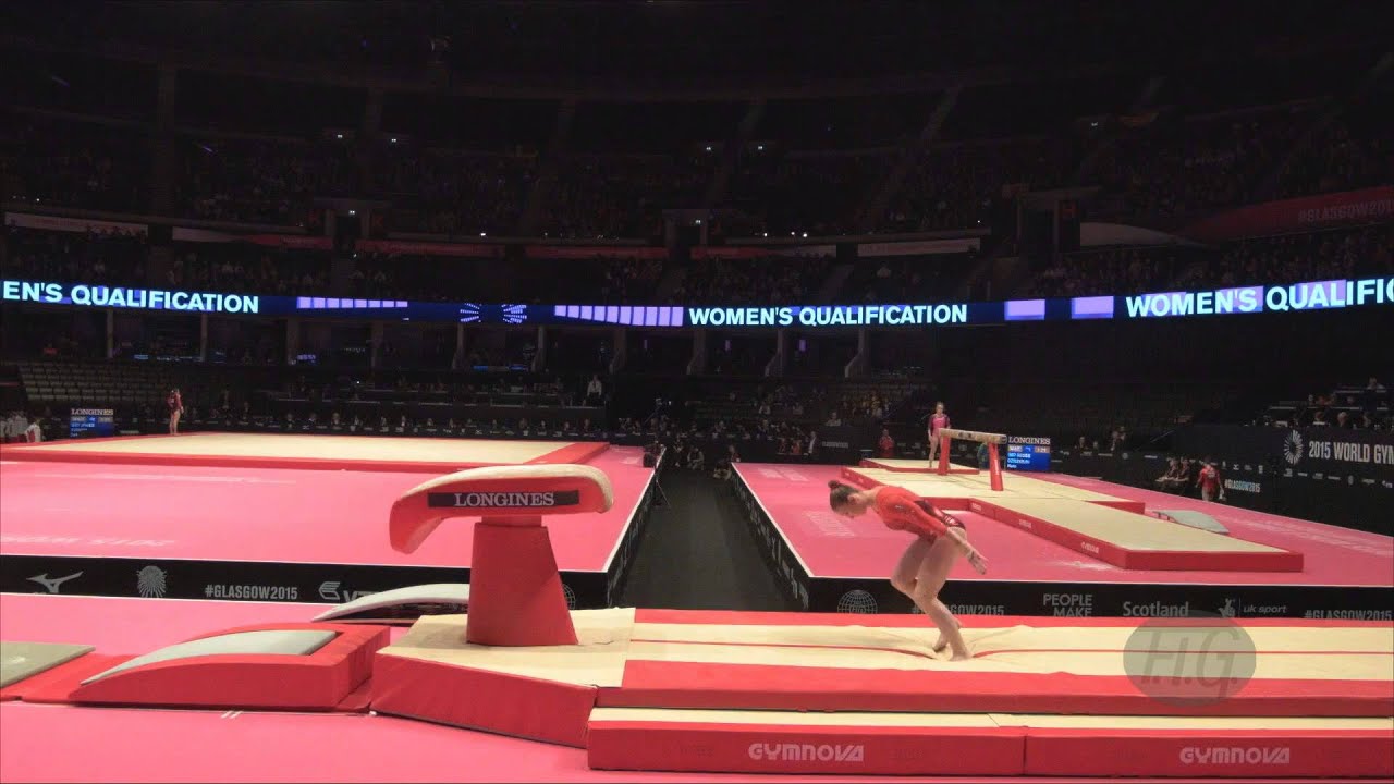 ECKER Lisa (AUT) - 2015 Artistic Worlds - Qualifications Vault 1 - YouTube