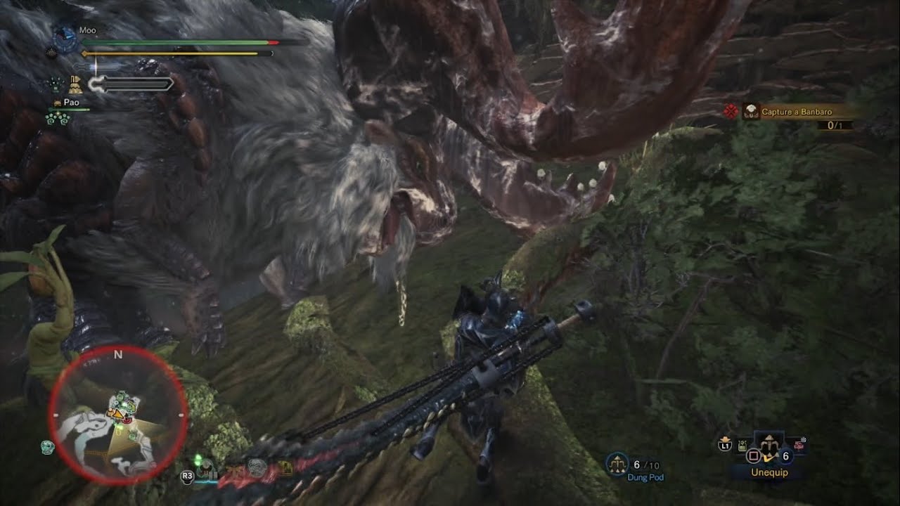 Monster Hunter World Iceborne : Trapping The Tree Trasher (Unlock ...