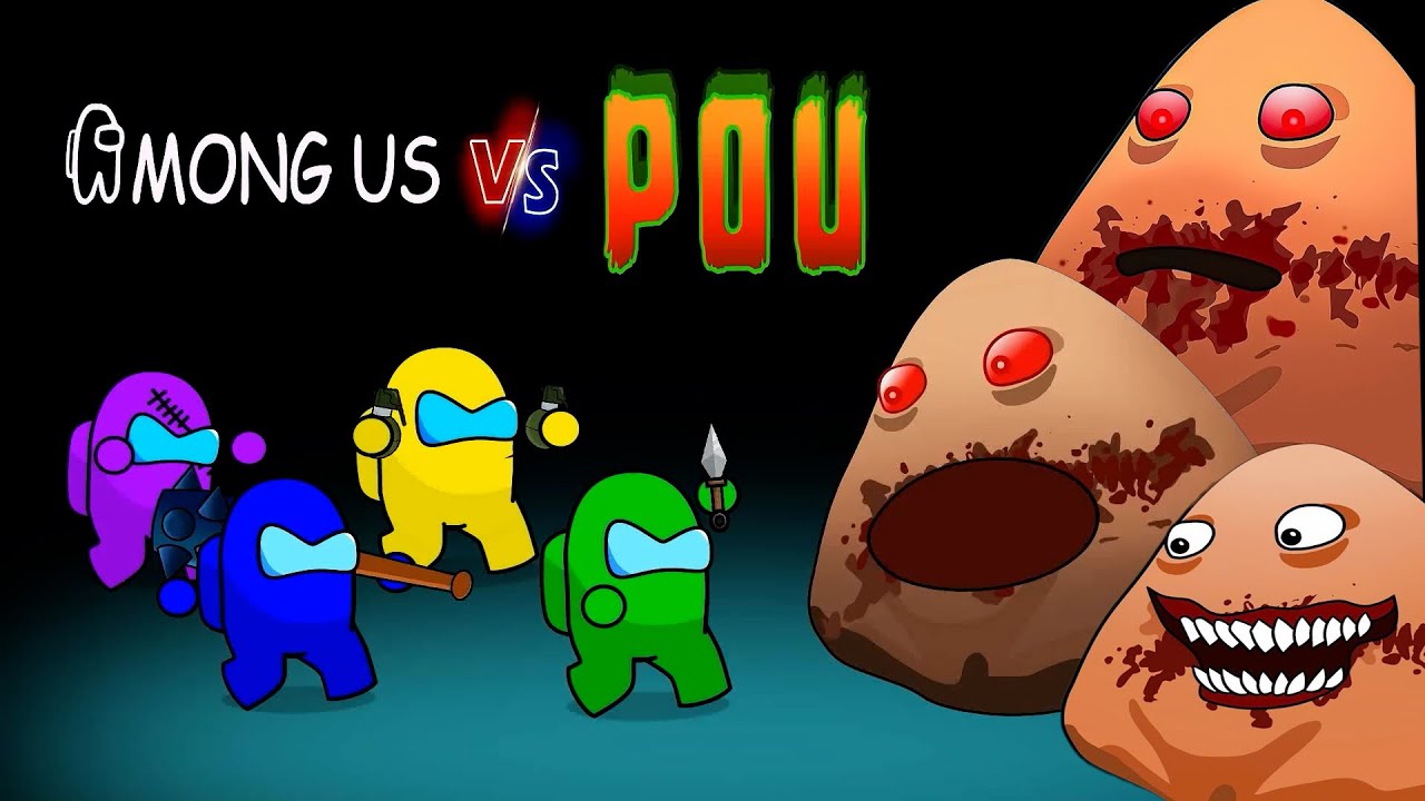 Among Us VS Monster POU ANIMATION 5 🔥 - YouTube