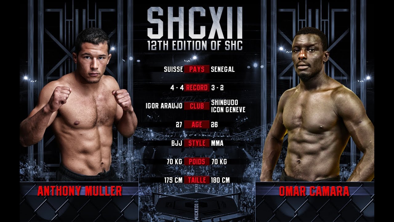 SHC XII - ANTHONY MULLER VS OMAR CAMARA - MMA - YouTube