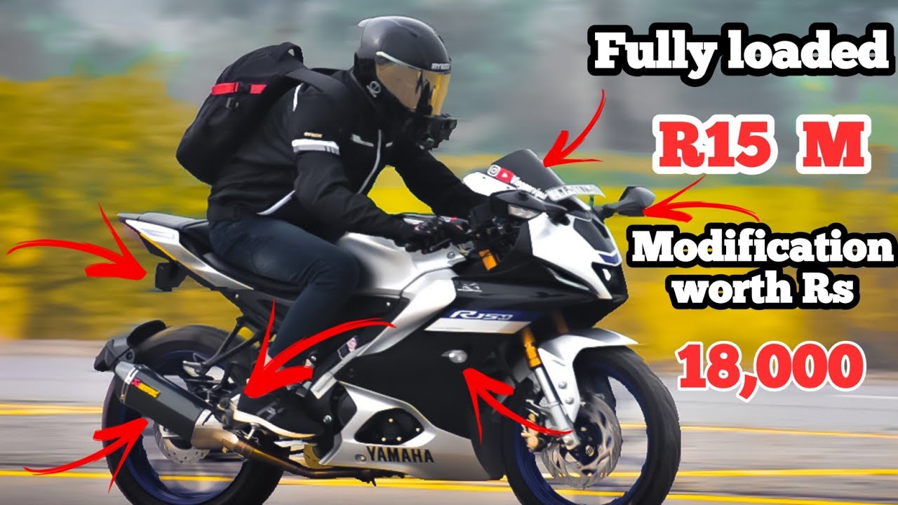 Fully modified R15M worth rs 18,000😲🔥 - YouTube