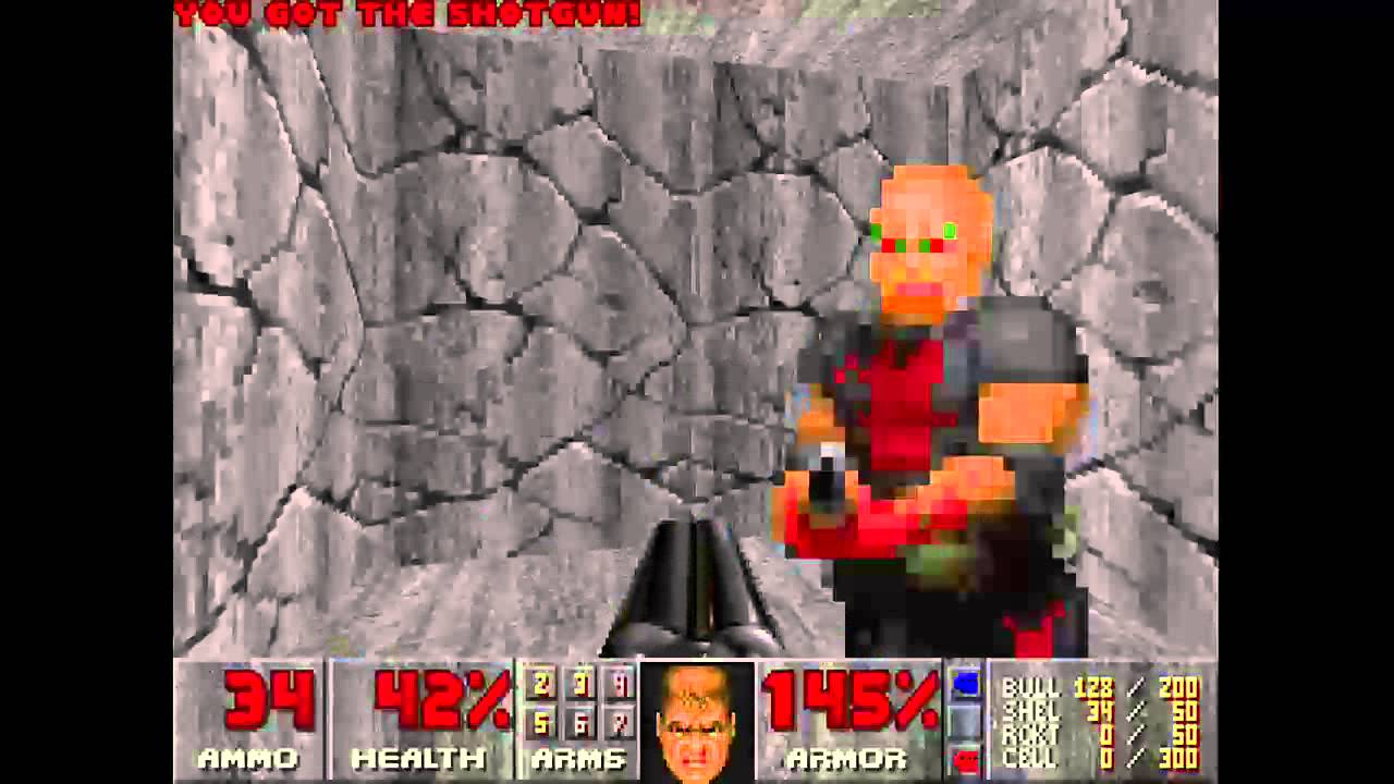 Doom 2 - part 1 - Xbox 360 on Xbox one - YouTube