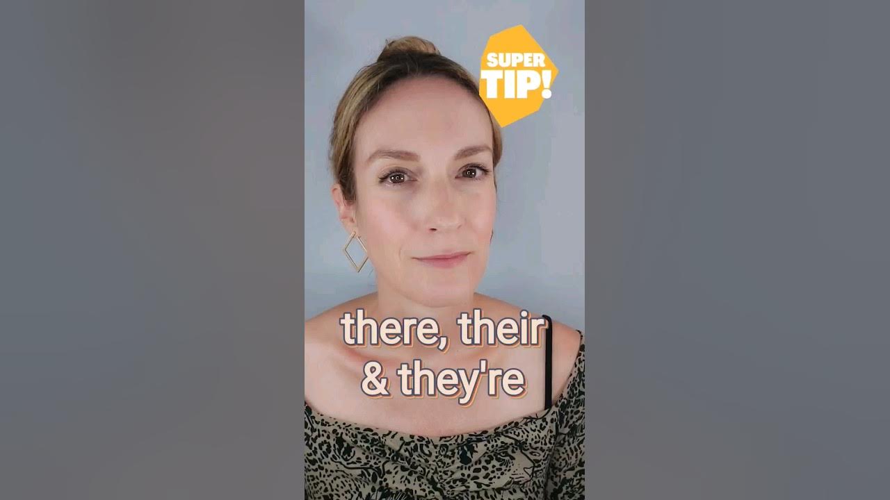 THERE THEIR THEY RE Same Pronunciation Different Meaning there-their-they-re-same-pronunciation-different-meaning