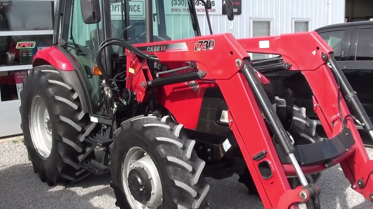 2009 Case IH Farmall 80 Tractor w/ Cab & Loader! Pre-Emission Tractor ...