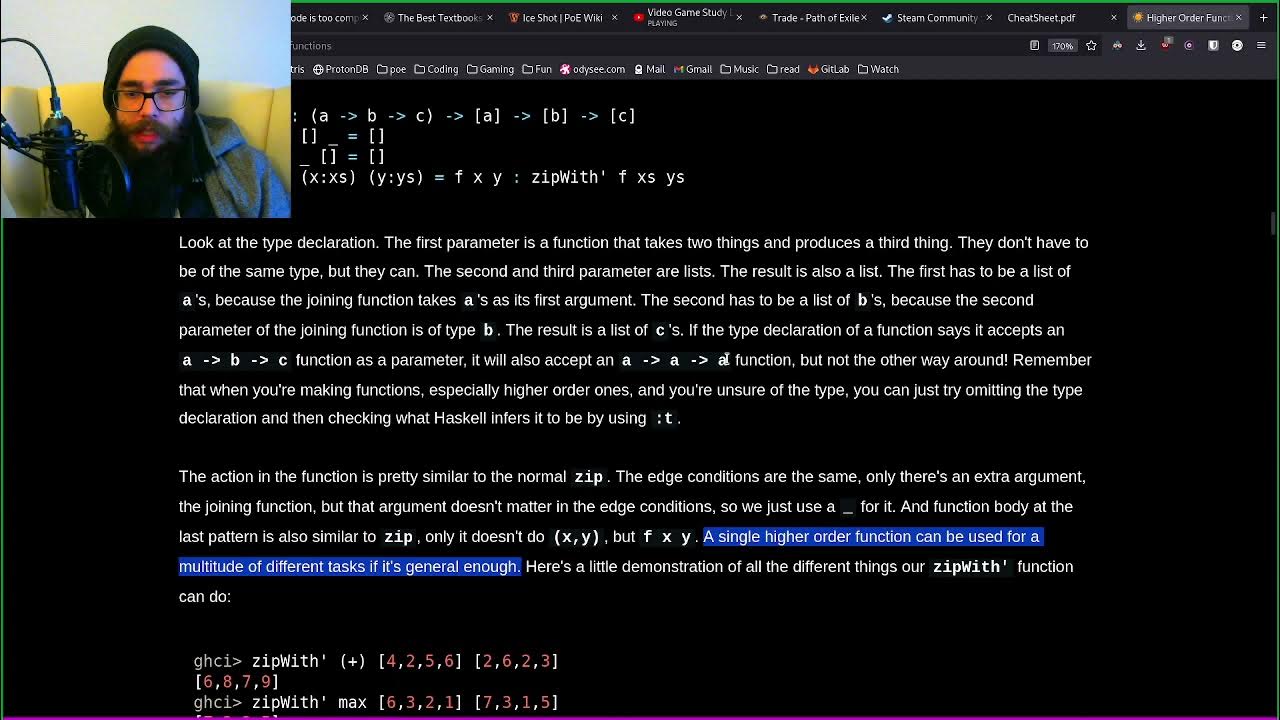 Learn You a Haskell 13 - YouTube