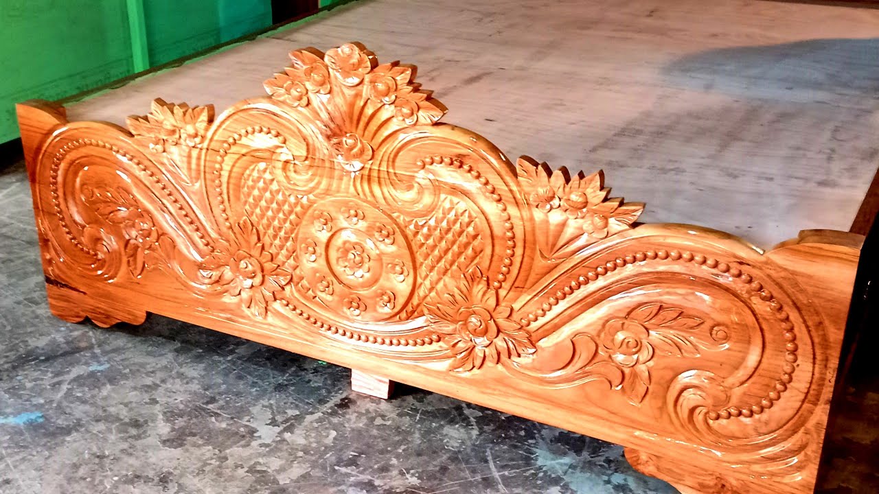 wood new design furniture Box bed palang 🛏️ - YouTube