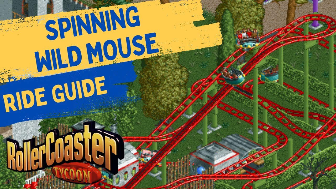 Spinning Wild Mouse Coaster | Rollercoaster Tycoon Classic Ride Guide ...