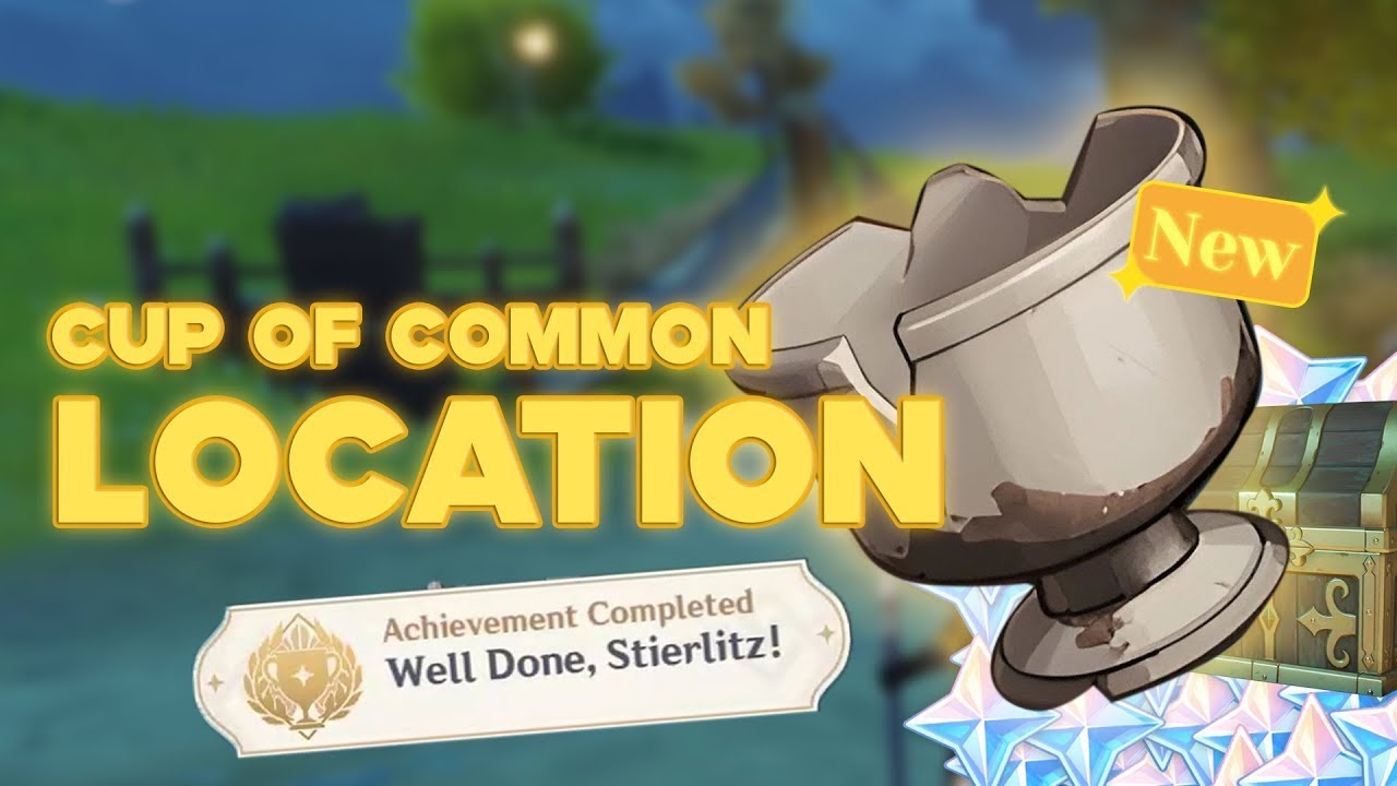 CUP OF COMMONS, - BUG"SOLVED 100%"(full guide) Genshin impact - YouTube