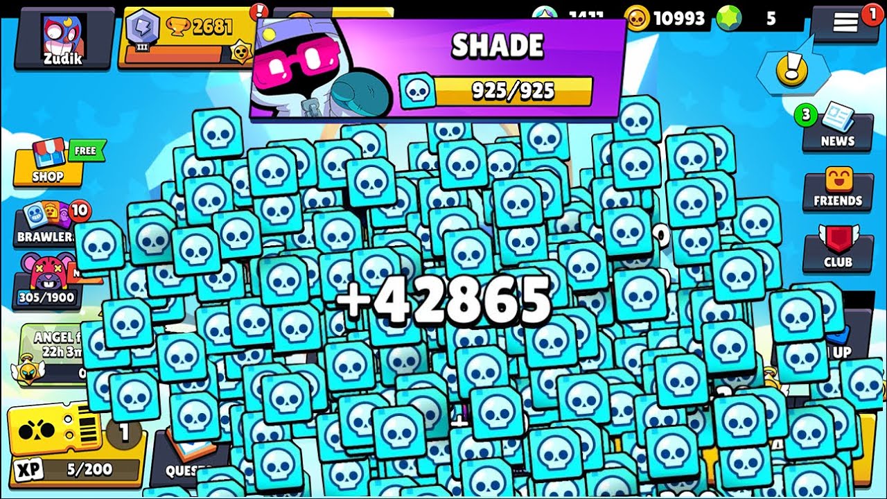 😨MEGA CURSED ACCOUNT in BRAWL STARS!😱 |FREE GIFTS - YouTube